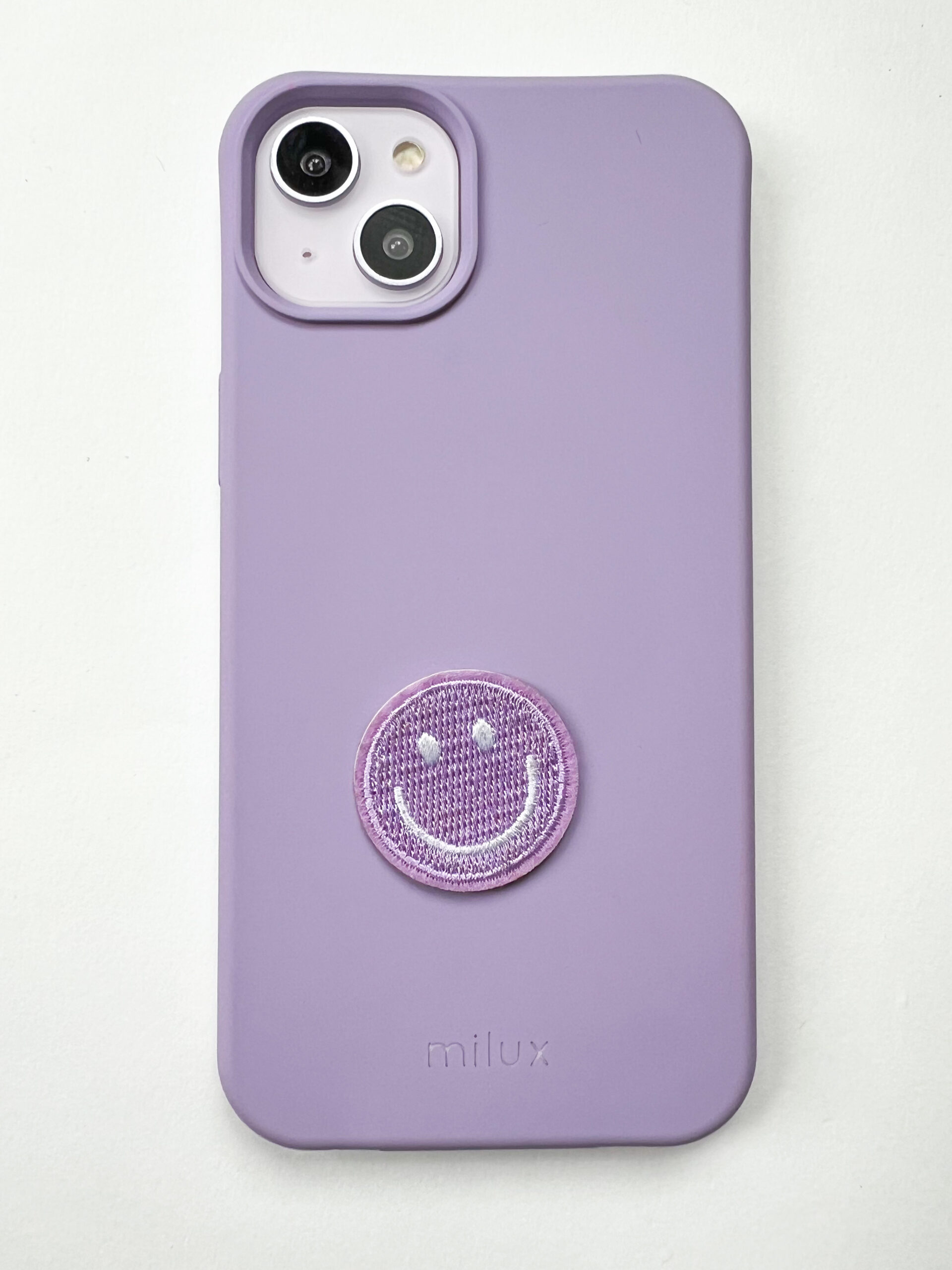 Sticker Smiley Lila – milux